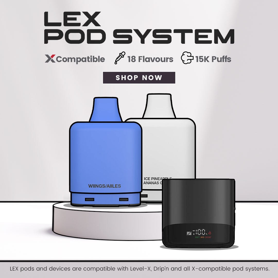 X-Compatible Pods - LEX, LEVEL X, Drip’n…… – Z Pods Canada