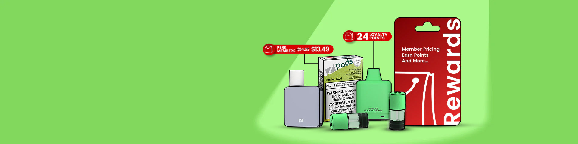 Z PODS ® Official | Vape Pods Online | 100+ Flavours – Z Pods Canada